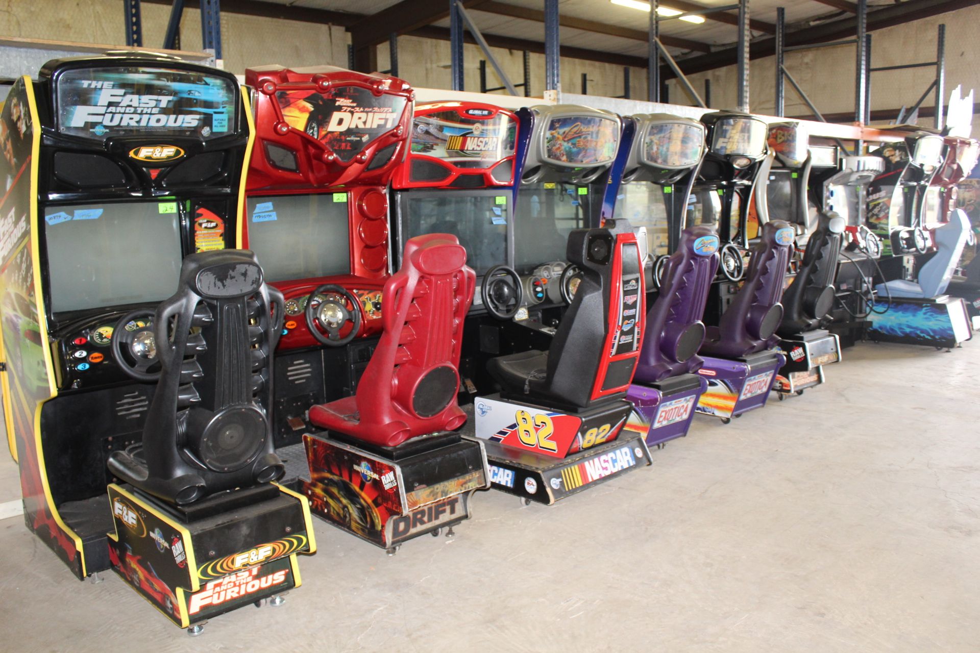 Arcade & Vending Equipment Auction - Liberty Hill, Texas - Auction