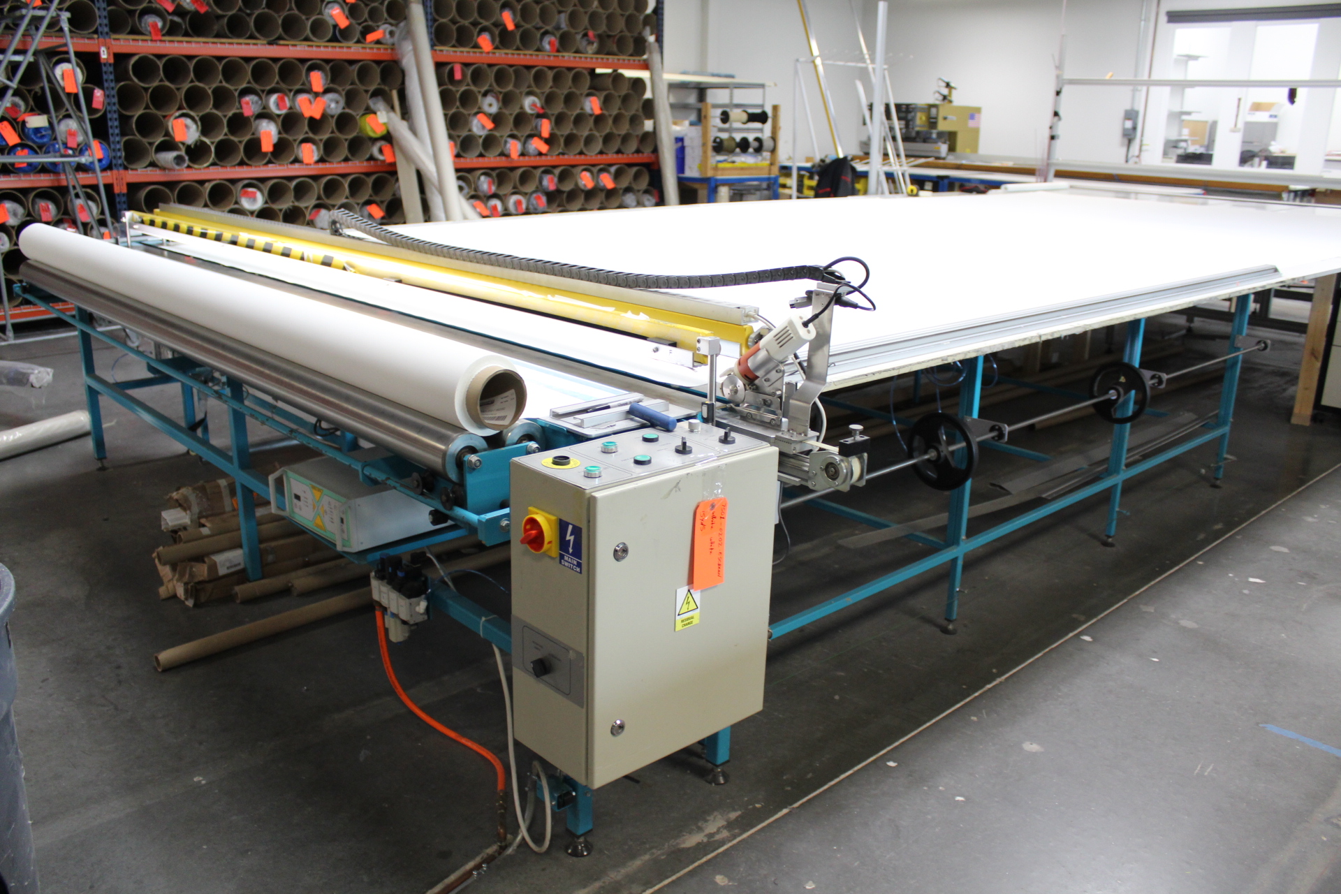 Industrial Fabric Sealing Machine, Cutting Tables & More - Surplus ...
